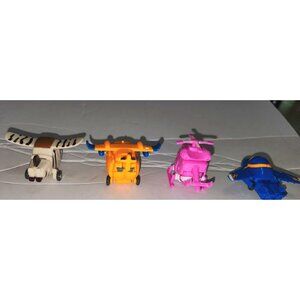 Disney pixar | Toys | Super Wings Transforming Mini Figures Set Of 4 ...